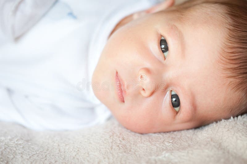 Adorable newborn baby stock image. Image of newborn, child - 20970917