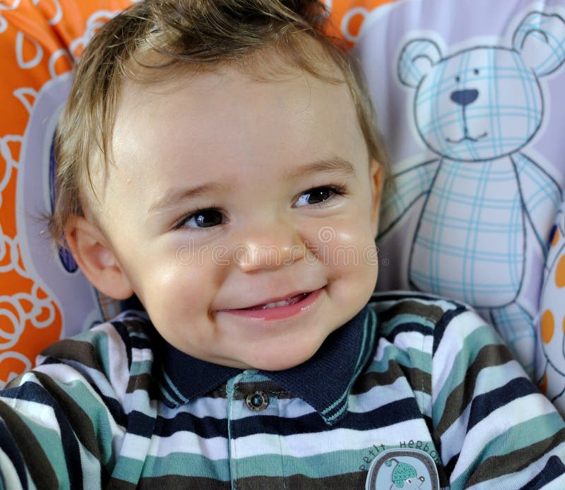 Happy baby boy stock image. Image of caucasian, baby - 29859193