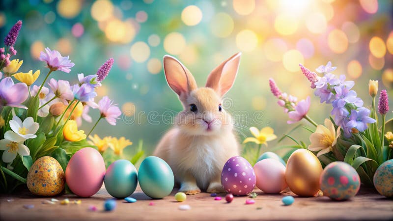 Adorable Pastel Easter Egg Hunt Portrait Springtime Fun and Festive ...