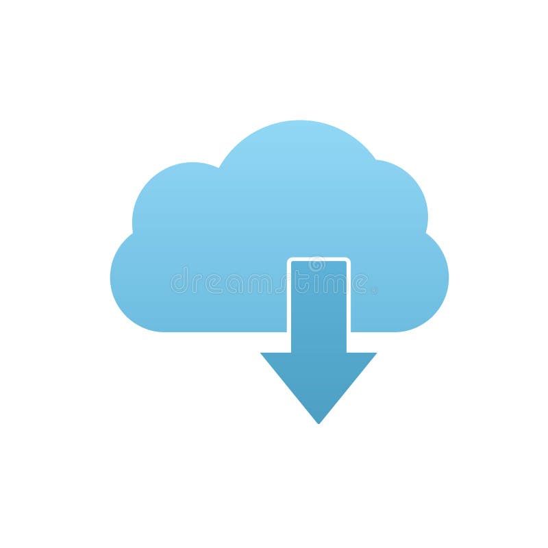 1 Adorable Sign-DOWNLOAD-cloud Stock Vector - Illustration of diagram ...