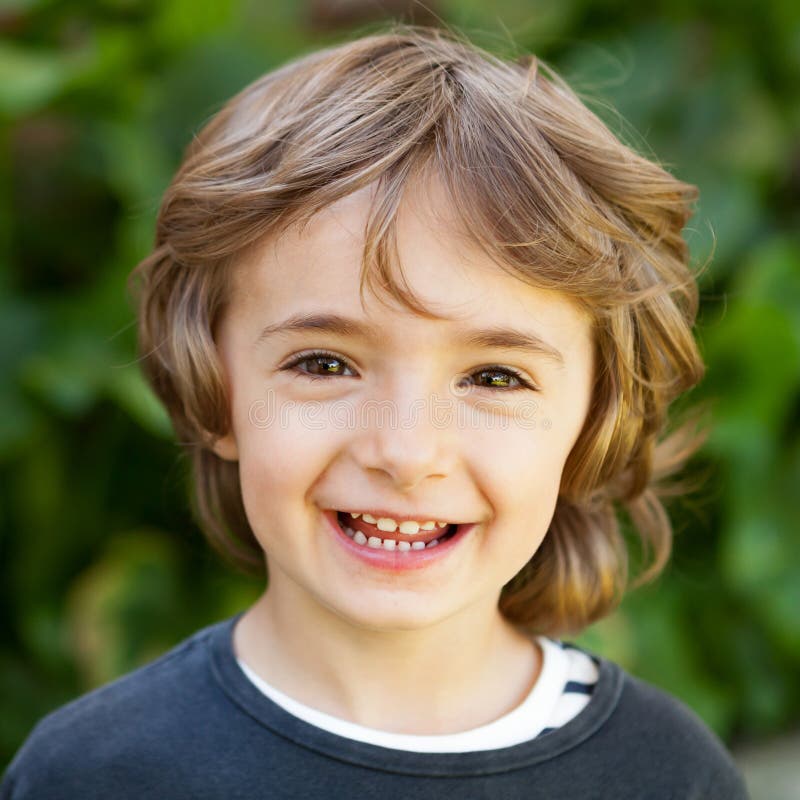 Adorable Small Child Looking at Camera Stock Photo - Image of baby ...