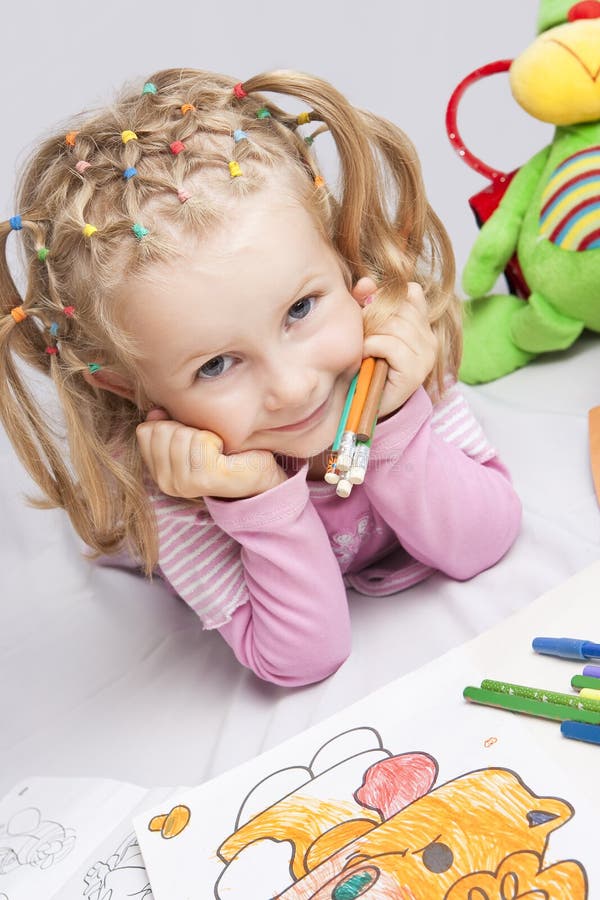 Adorable smile stock photo. Image of attention, blond - 15463258