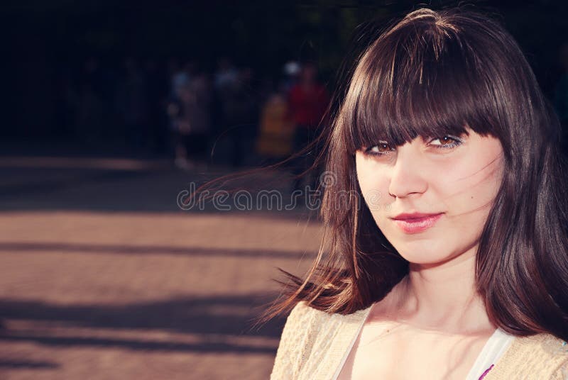 Adorable woman stock photo. Image of face, charming, lady - 25894790