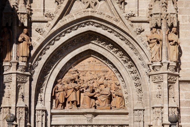 Adoration of the Three Wise Men Relief Stock Image - Image of landmark ...