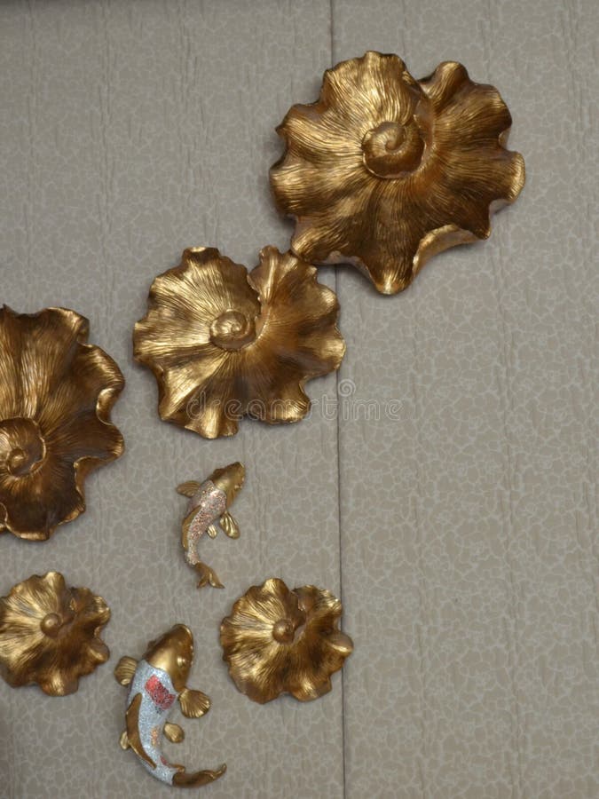 Adornment on the wall stock photo. Image of warmth, reflexion - 43705286