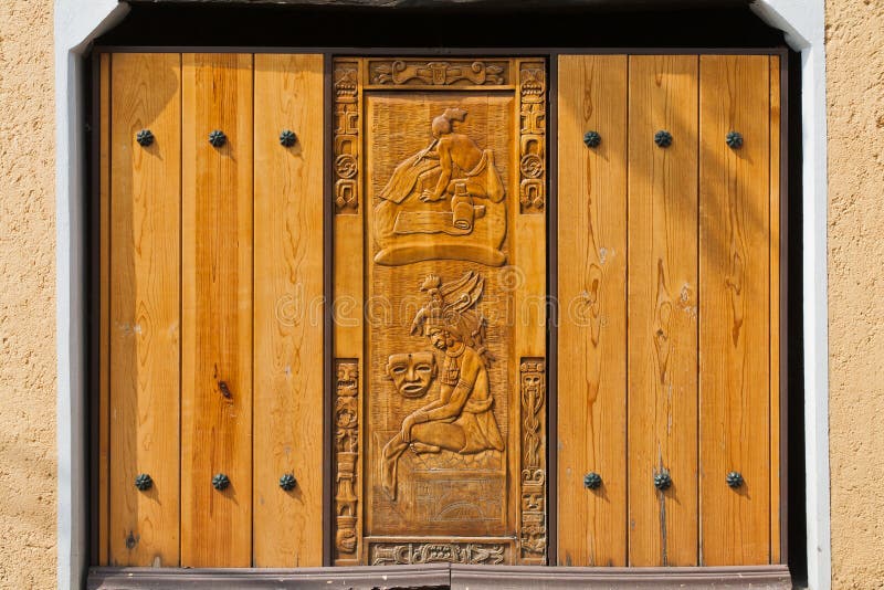 Adornos Aztecas Ciudad De México Foto de archivo - Imagen de adornos ...