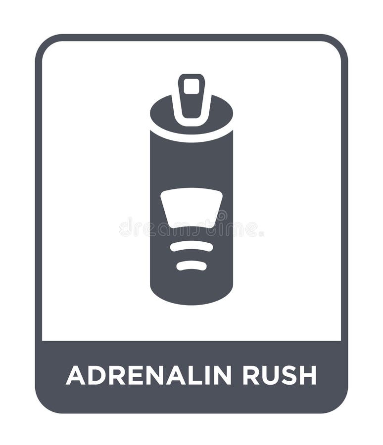 Adrenalin Rush Outline Icon. Isolated Line Vector Illustration from ...