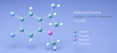 Adrenochrome, Molecular Structures, 3d Model, Structural Chemical ...