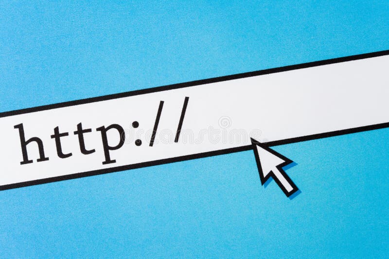 Adresse De Domaine D'URL Ou De Web Image stock - Image du texte ...