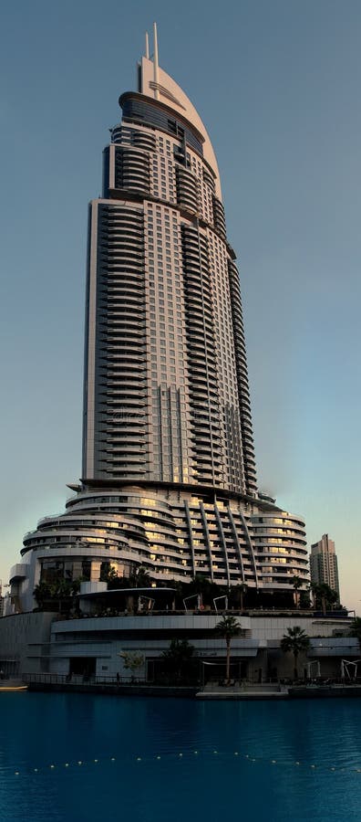 Adresu W Centrum Dubai Hotel Zdjęcie Editorial - Obraz złożonej z ...