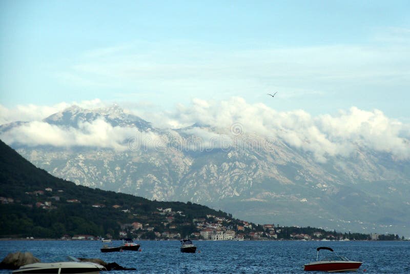 Adriatic coast stock photo. Image of lovely, mountain - 43675498