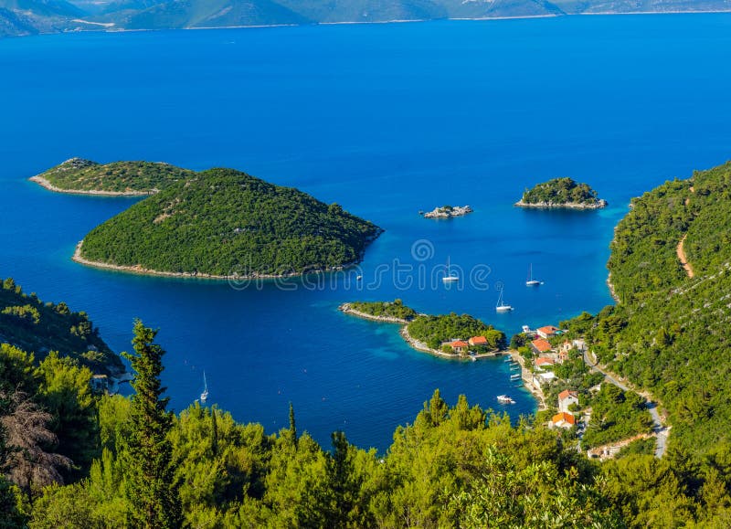 Adriatic landscape stock photo. Image of dalmatian, natural - 26936122