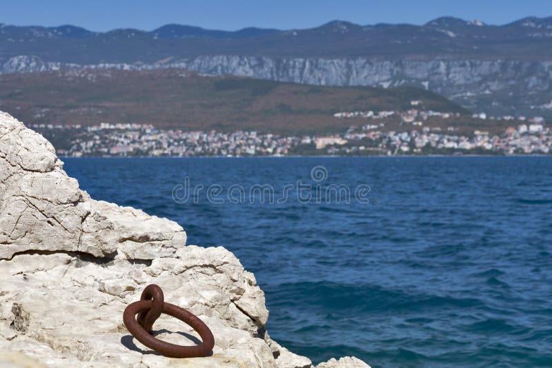 Adriatic landscape stock image. Image of beautiful, harbor - 27518367