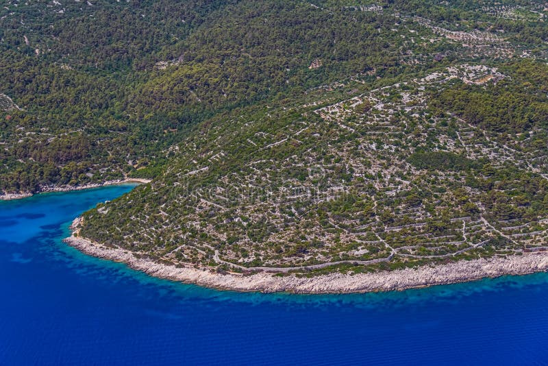 Adriatic Landscape - Island Losinj Stock Image - Image of island, clear ...