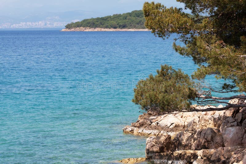 Adriatic sea stock photo. Image of hrvatska, architecture - 19680360