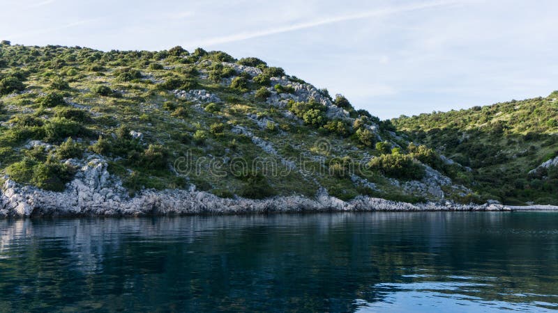 The Adriatic Sea View. Beautiful Image Island Stock Photo - Image of ...