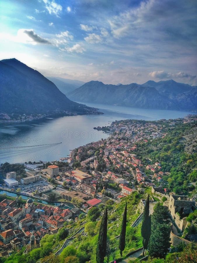 Adriatic sea editorial stock image. Image of mountains - 94353804