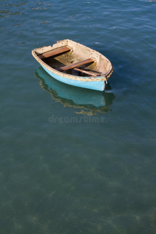 Adrift on Calm Glassy Sea stock photo. Image of blue, sailing - 6014884