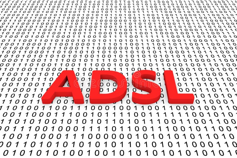 Adsl stock illustration. Illustration of binary, technology - 94057381