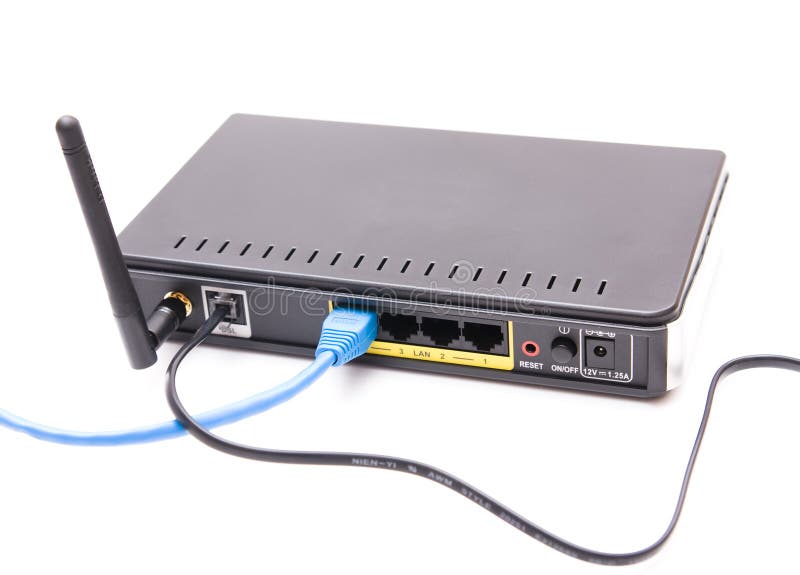 Adsl modem stock image. Image of computers, adsl, traffic - 8176625