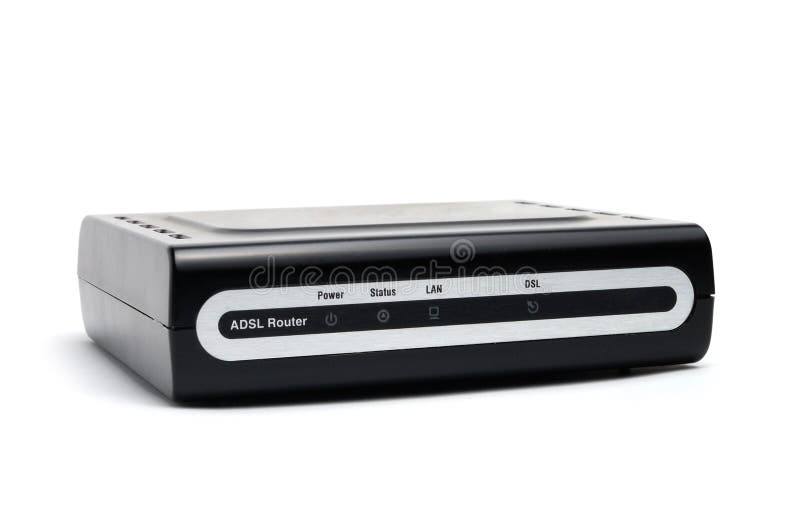 ADSL Network Router stock photo. Image of background - 20357542