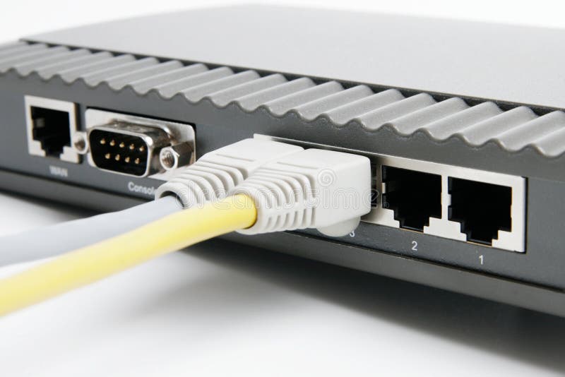 Switch/Router Isolated stock photo. Image of data, firewall - 907528