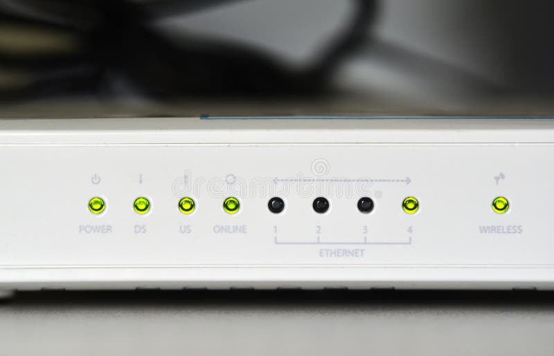 Wireless router stock image. Image of isolated, computer - 14961739