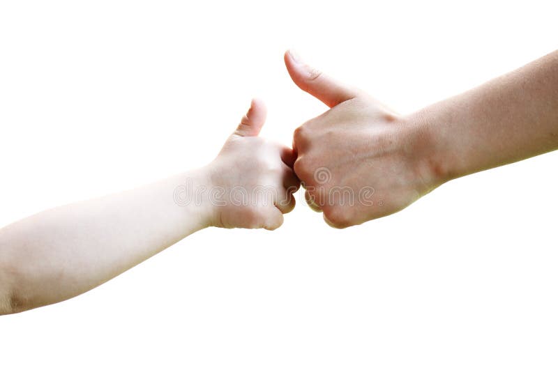 Adult and child hands. stock photo. Image of human, hand - 25268598