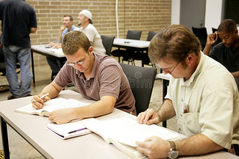 Adult Ed - Research stock image. Image of classroom, mature - 3214427