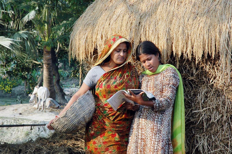 Adult Education in Rural India Editorial Image - Image of girl, area ...
