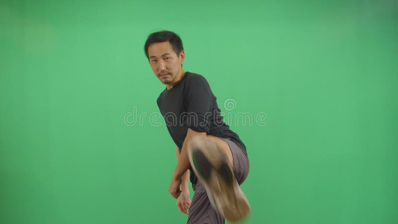 Adult Man Fighting with the Viewer Stock Footage - Video of fighter ...