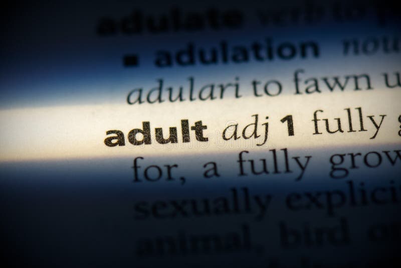Adult stock photo. Image of meaning, highlighted, english - 161577104