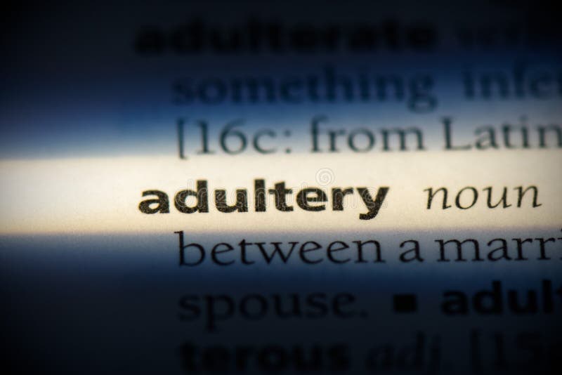 Adultery stock photo. Image of focus, etymology, vocabulary - 161577824