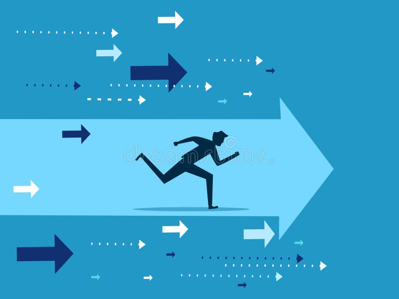 Cartoon Man Running Reaching Forward Stock Illustrations – 79 Cartoon ...