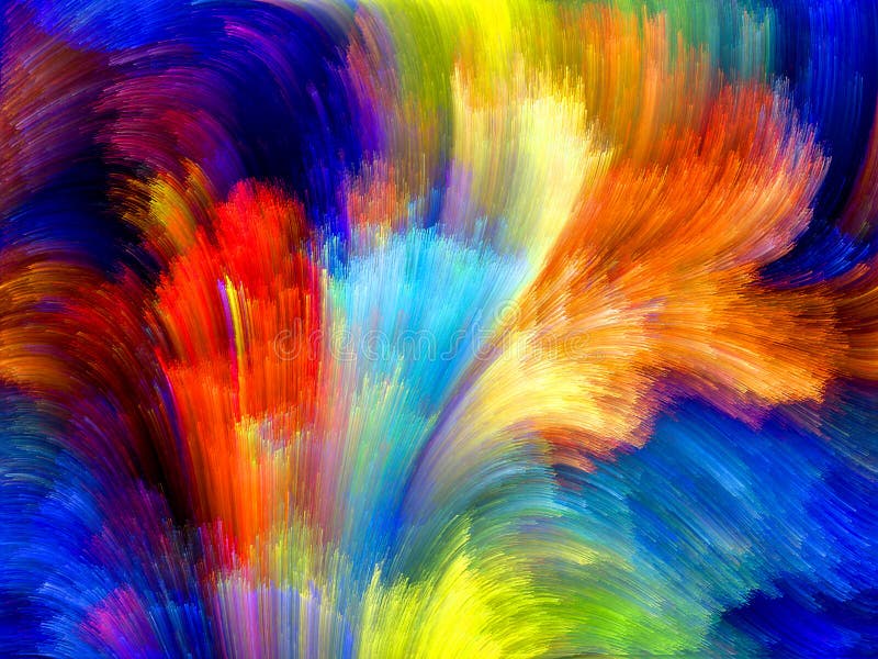 Advance of Color stock photo. Image of fractal, abstract - 36480460