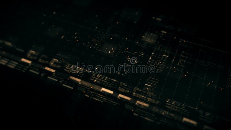 Data Matrix Nexus Advanced Simulation UI Background Stock Photo - Image ...