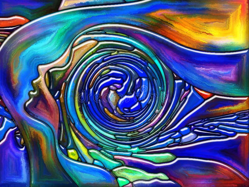 Advance of Fragmentation stock illustration. Illustration of paradigm ...