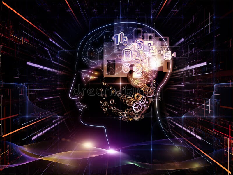 Advance of Knowledge stock illustration. Illustration of digit - 30416552