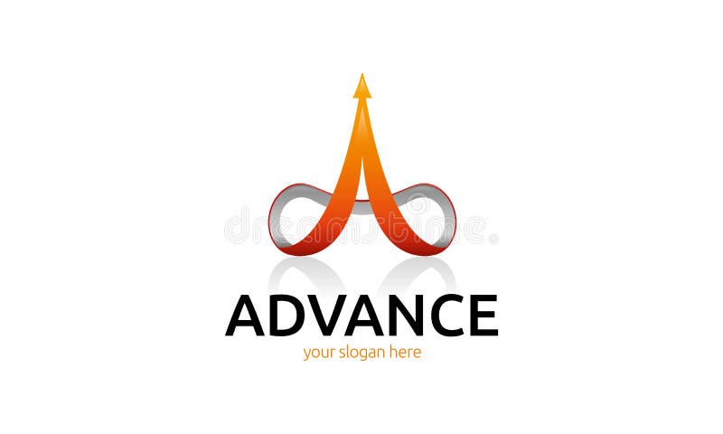 Advance Logo Symbol stock vector. Illustration of elements - 126012509