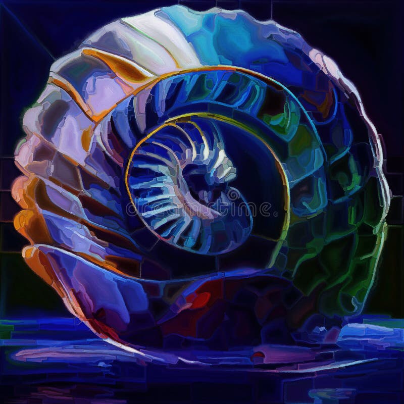 Advance of Nautilus stock illustration. Illustration of transition ...