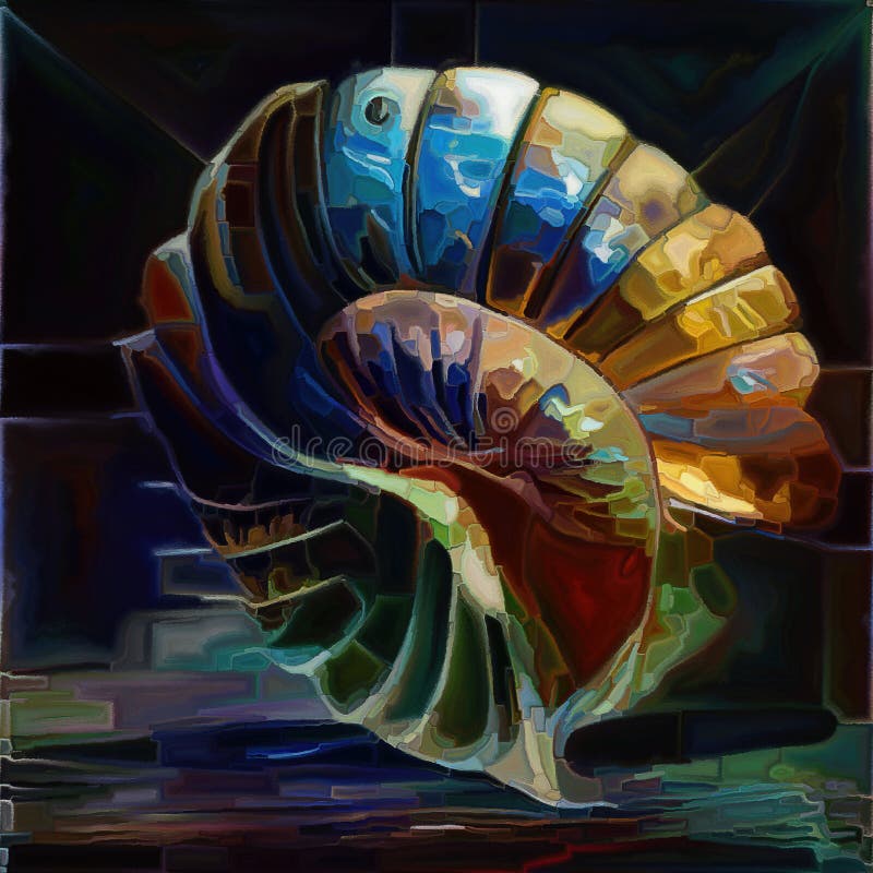 Advance of Nautilus stock illustration. Illustration of vivid - 275217751