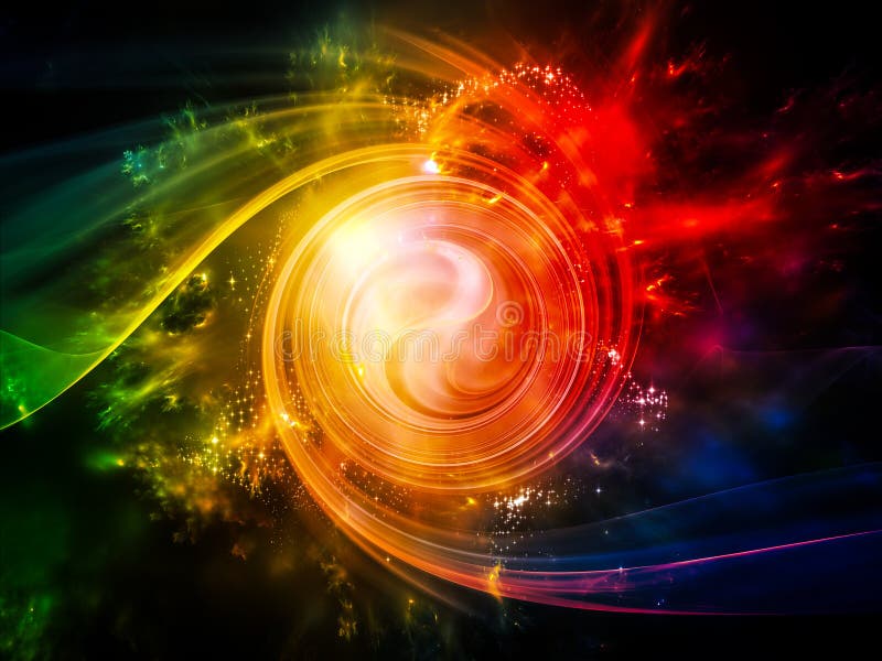 Advance of Vortex stock illustration. Illustration of black - 37691221