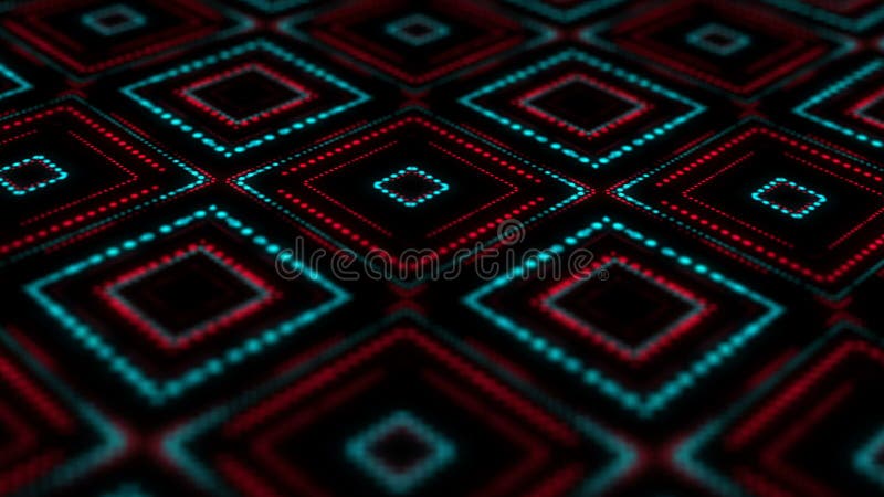 Advanced Abstract Geometric Animated Bg Stock Video - Video of green ...