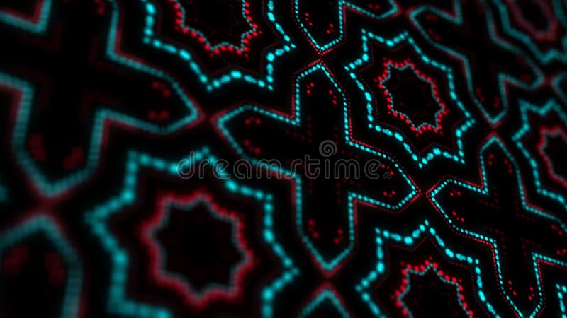 Advanced Abstract Geometric Animated Bg Stock Footage - Video of effect ...