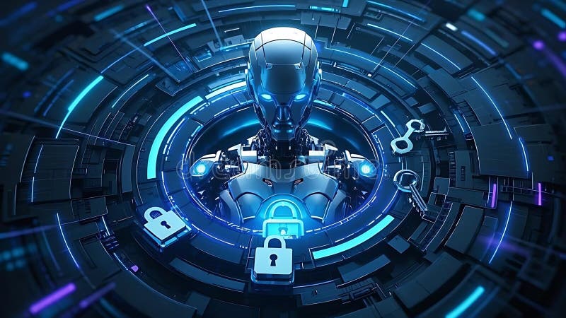 Advanced AI Brain with Holographic Interface AI Neural Processing ...