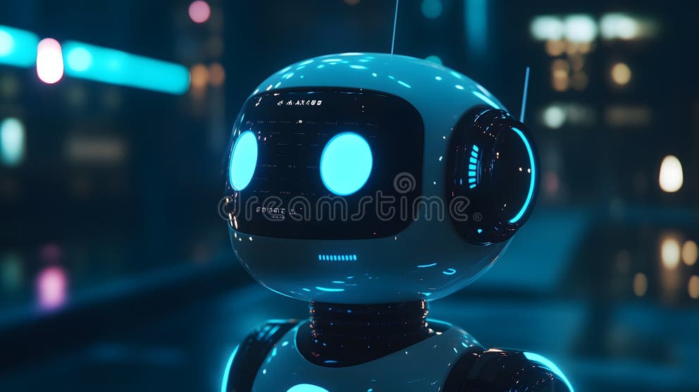 Advanced AI Chatbot with Dynamically Sleek User Interface and Automation System Stock ...