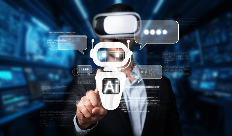 Advanced AI Chatbot Interaction in a Virtual Environment Featuring Automation Technology and ...