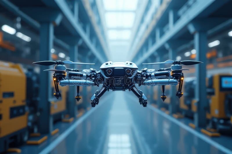 Advanced AI-Powered Robotics and Vision Sensor Integration Stock ...