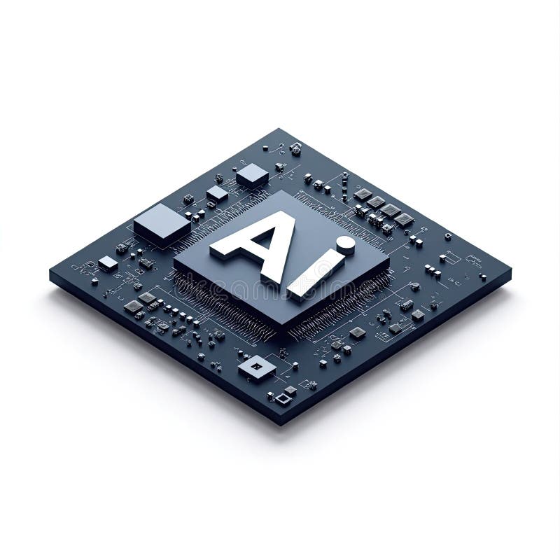 Advanced AI Processor Chip the Brain of Artificial Intelligence ...
