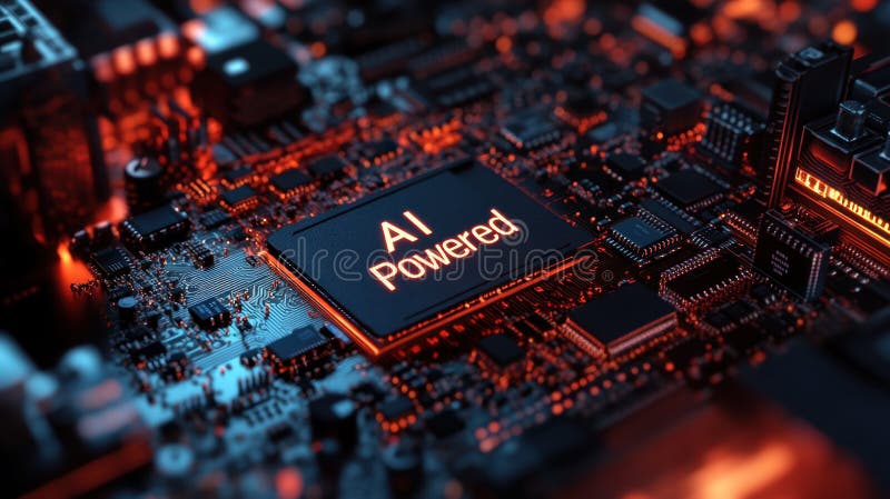 Ai Chip Artificial Intelligence Powered Cutting Edge Computer ...